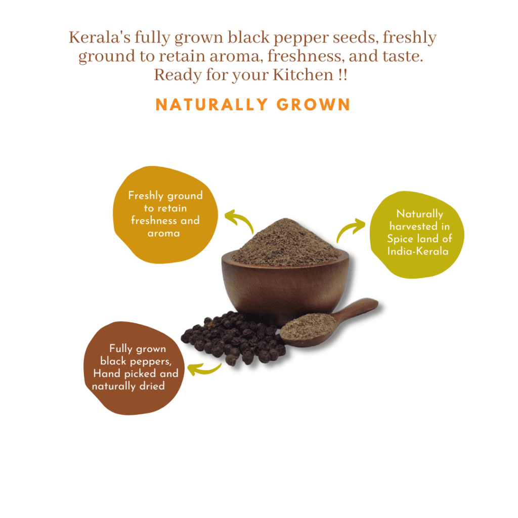 Kerala’s Black Paper Powder - Yogik Roots