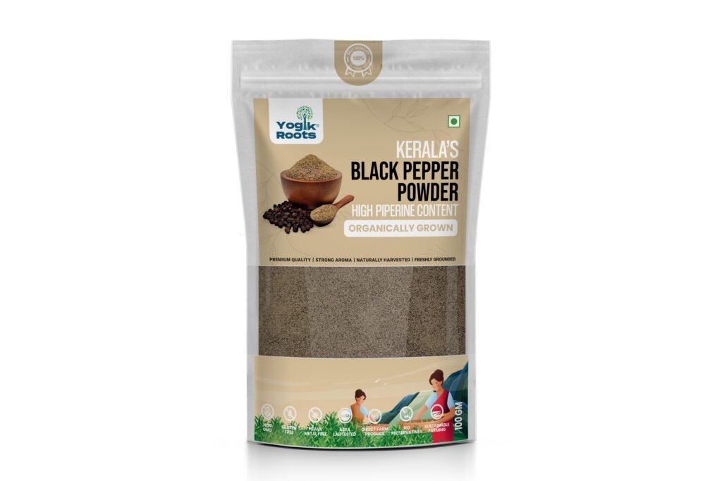 Kerala’s Black Paper Powder - Yogik Roots